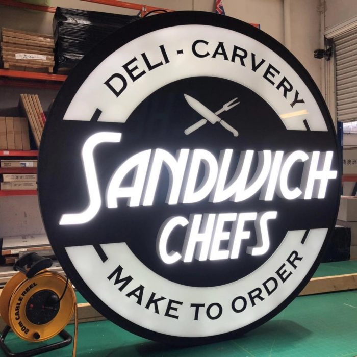 Blade Sign With 3D Letter Surface - Big Banner Australia