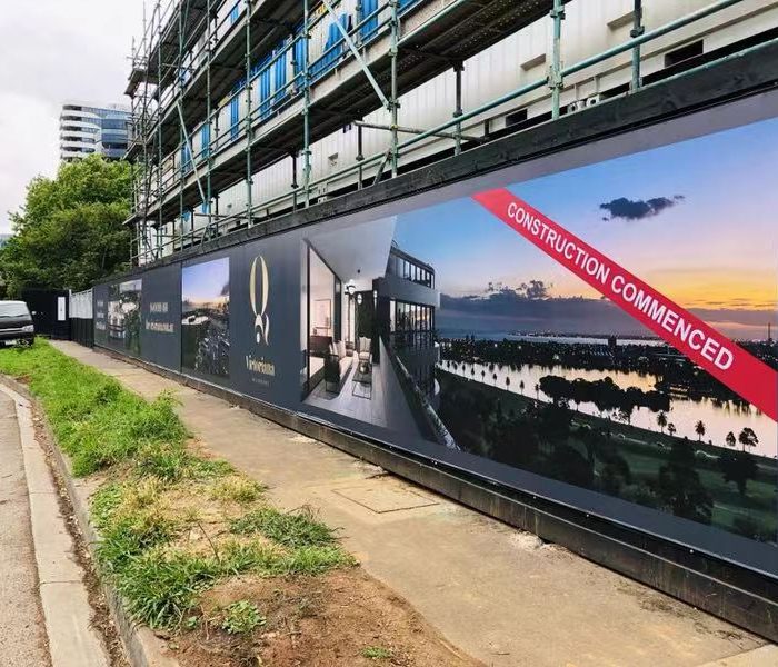 Outdoor Hoarding Board Graphic - Big Banner Australia