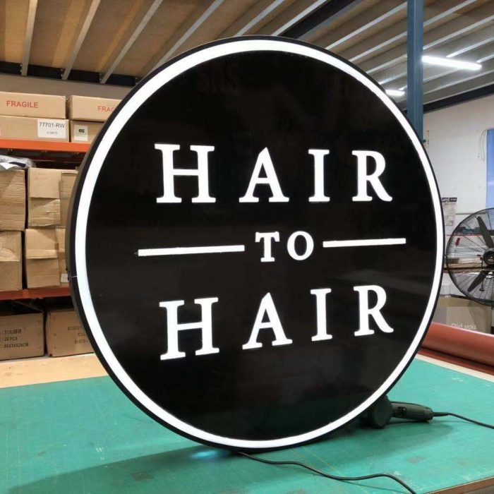 Blade Sign With 3D Letter Surface - Big Banner Australia