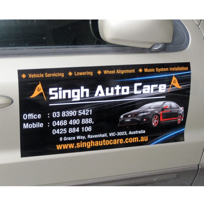 A2 Size Car Magnetic Sticker (Set of 2) - Big Banner Australia