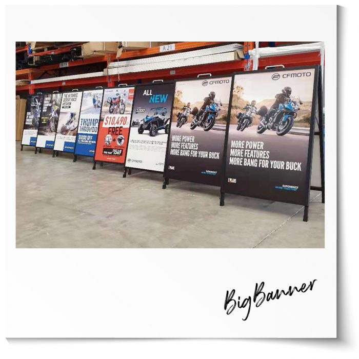 Corflute Insert A-Frame - Big Banner Australia