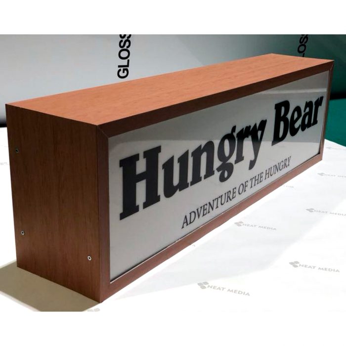Double-sided Aluminium LED Light Box (50cm-100cm) - Big Banner Australia