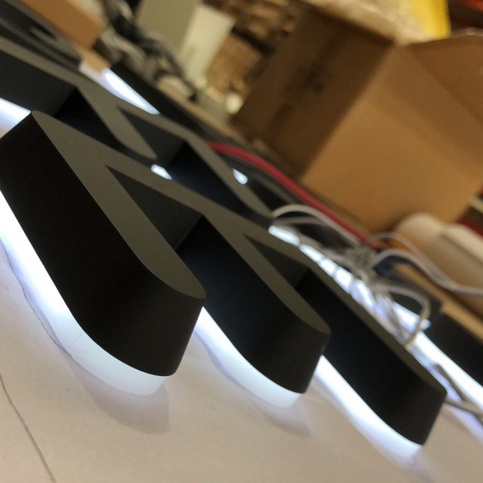 Engraved Acrylic Sign with LED Illumination - Big Banner Australia