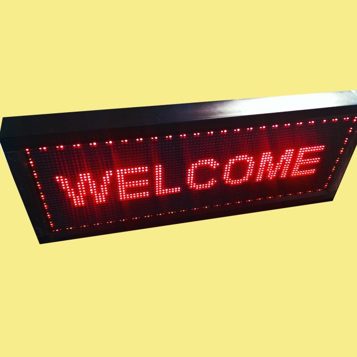 10mm PITCH Single Colour LED Sign - Big Banner Australia