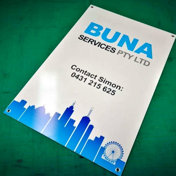Corflute Sheet Sign Board with Printing - Big Banner Australia