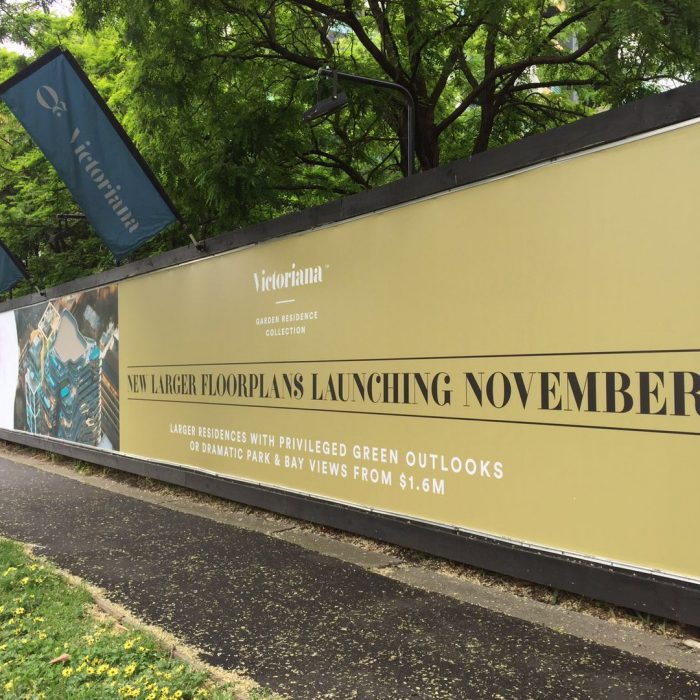 Outdoor Hoarding Board Graphic - Big Banner Australia