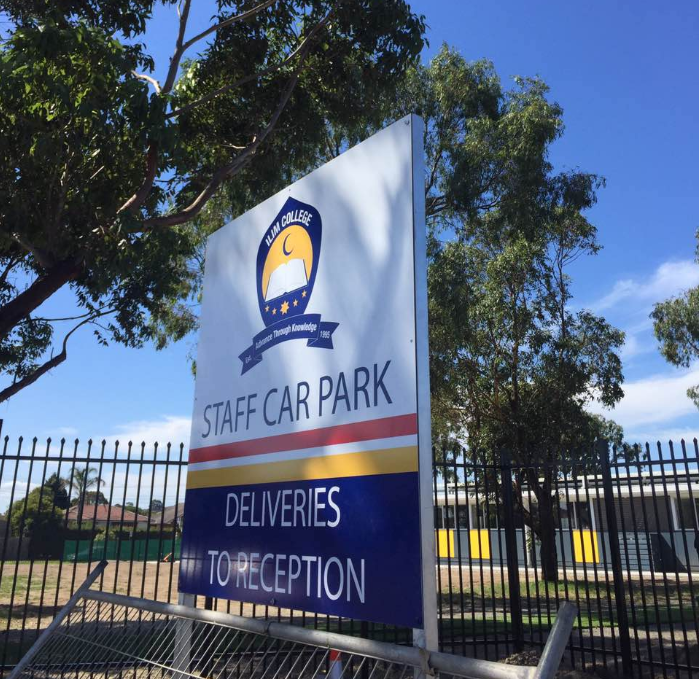 Fabricated Metal Commercial Sign Board - Big Banner Australia