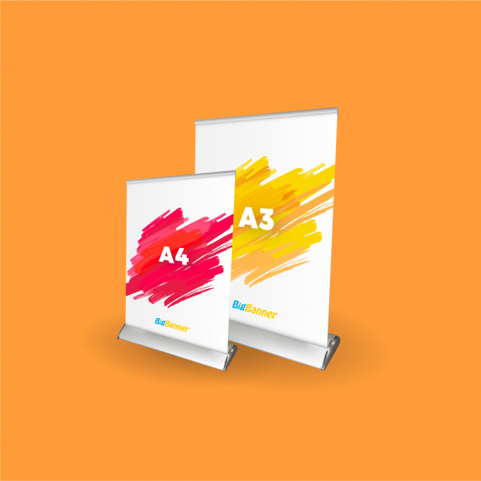 Mini Pull Up Banner (A3/A4) | Big Banner Australia