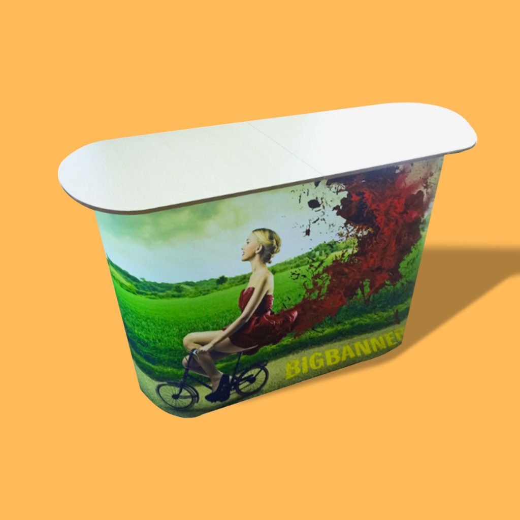 Easy Set Up Promotional Table with Printing - Large Version - Big ...
