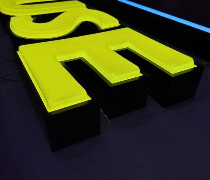 LED Vacuum Formed Sign - Big Banner Australia