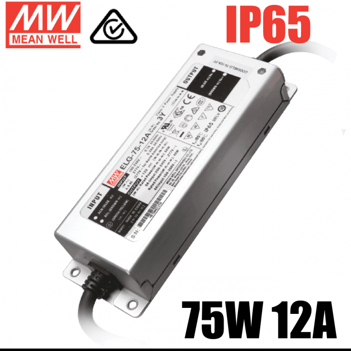 Transformer Mean Well ELG-75-12A LED Driver - Big Banner Australia