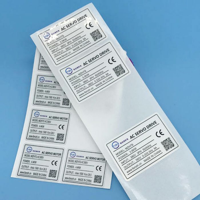 Gloss Laminated Paper Stickers | Glossy Product Labels