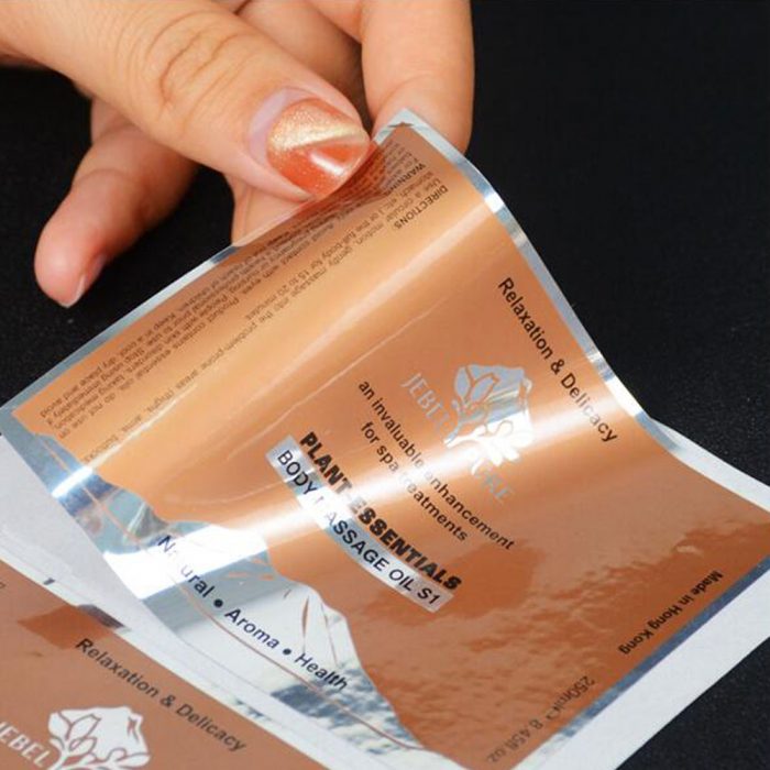 Customized Silver Sticker/Label - Big Banner Australia