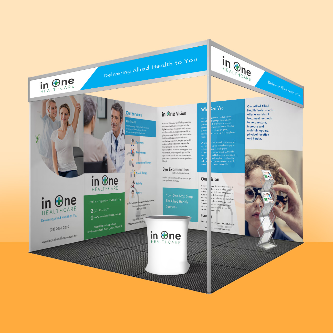 Expo Modular Stand Graphic | Octanorm Infills for Exhibitions - Big ...
