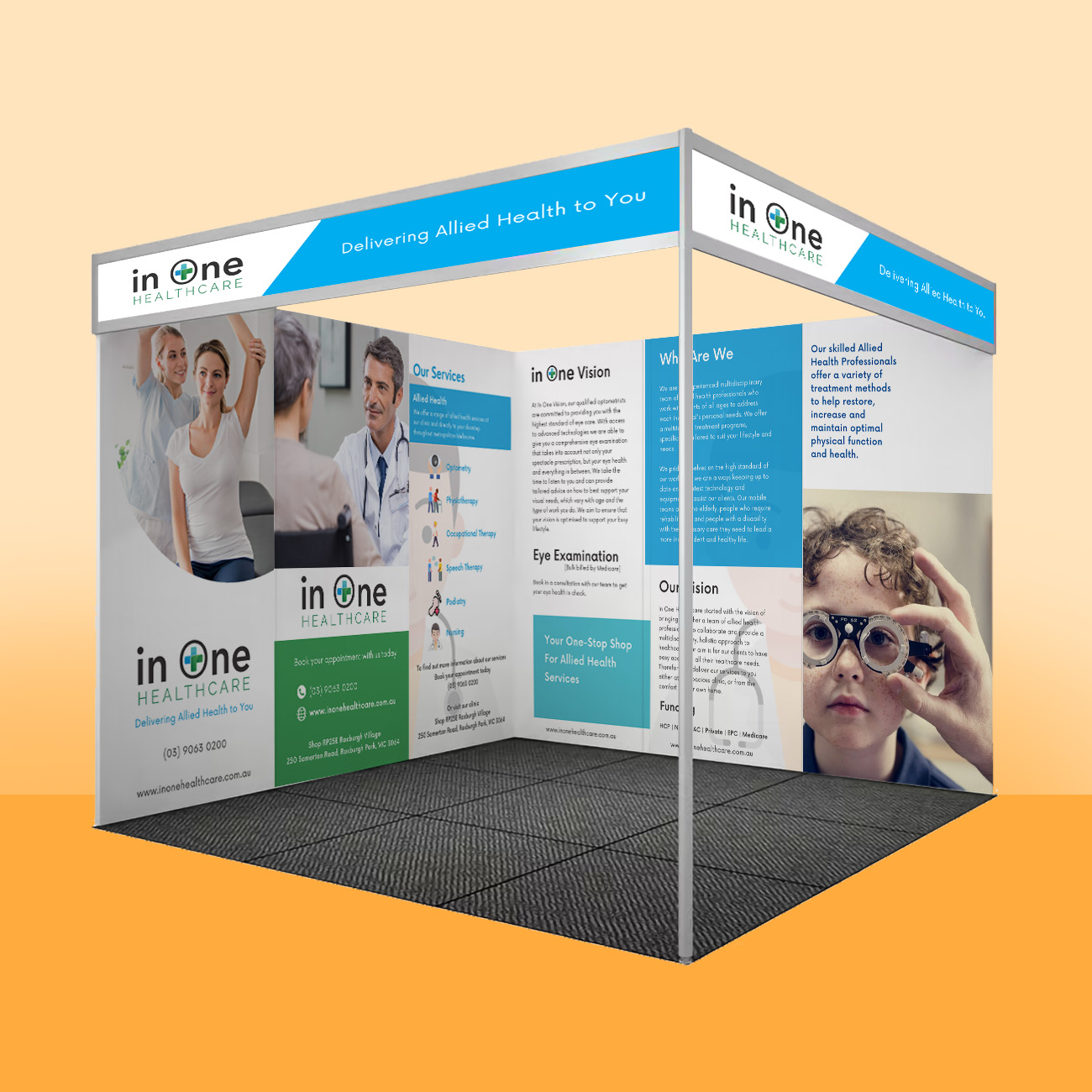 Expo Modular Stand Graphic | Octanorm Infills for Exhibitions - Big ...