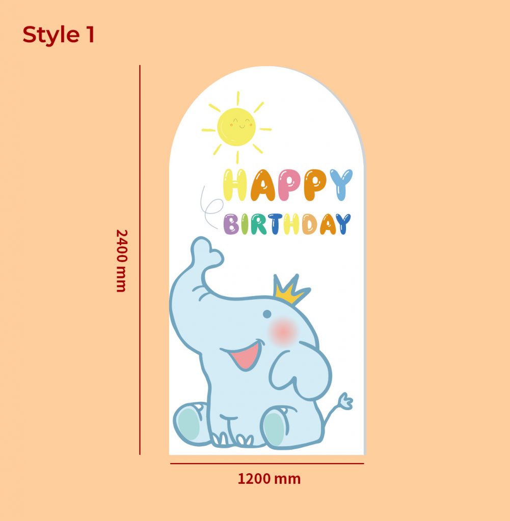 Customised Party Wall | Birthday Backdrop - Big Banner Australia