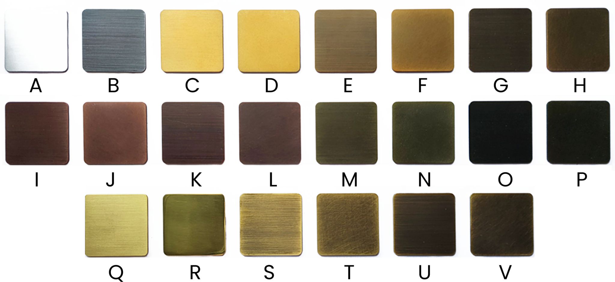 Embossed Antique Brass Metal Sign Plaques | Aged Sign Plate